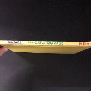 Other | Super Rare Dr Seuss The Cats Quizzer Book Hardcover Vintage ...